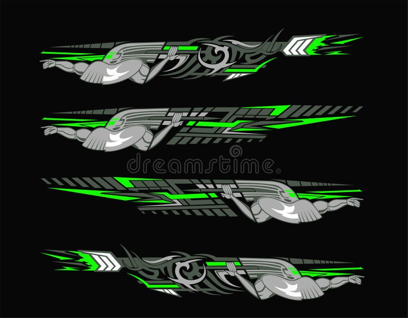Vinyls Sticker Set Decals for Car Truck Mini Bus Modify Motorcycle ...