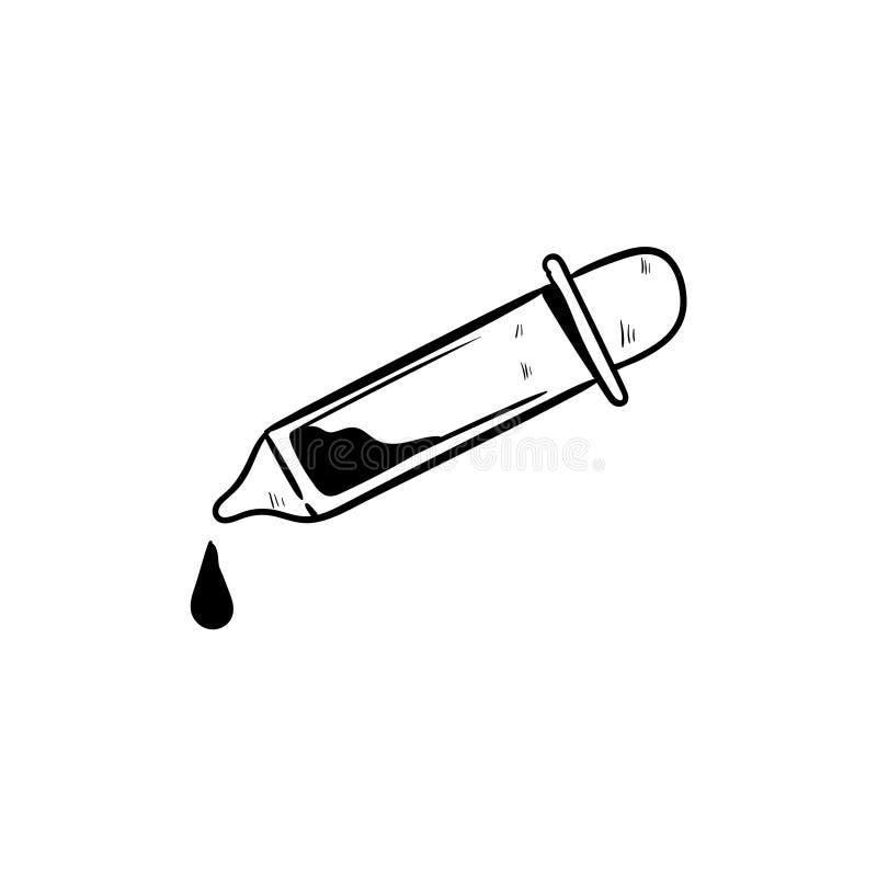 Medicine Dropper Drawing Stock Illustrations – 1,063 Medicine Dropper ...