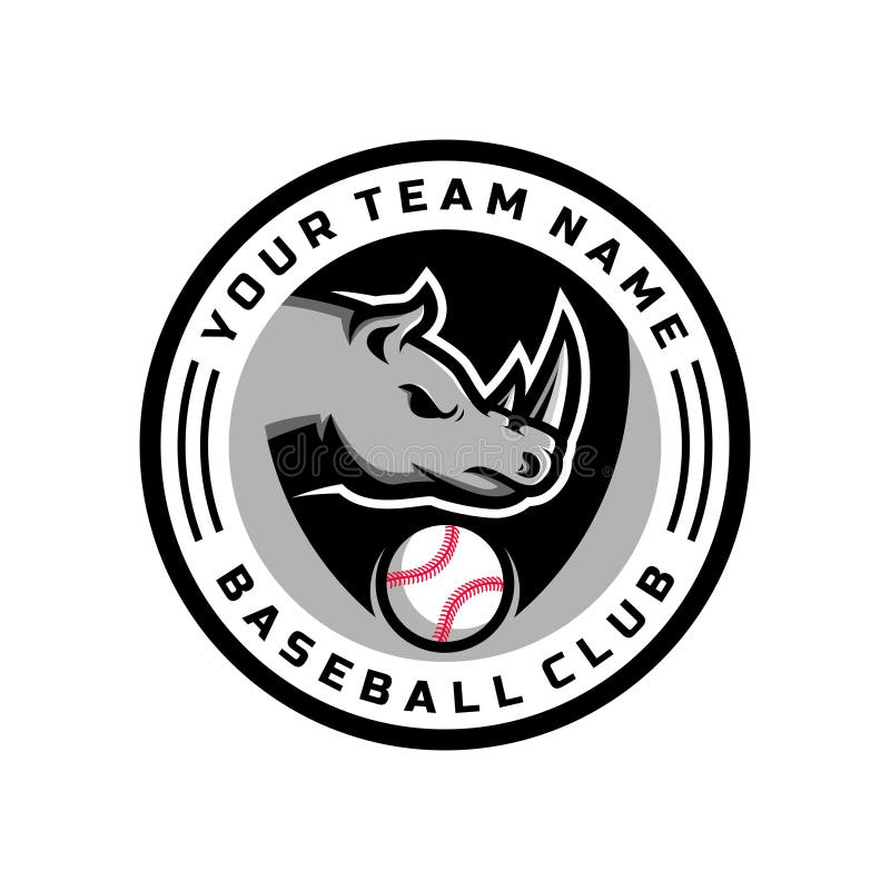 Baseball Circle Logo Stock Illustrations – 2,272 Baseball Circle Logo ...