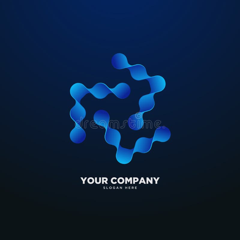 Symmetrical Car Logo Drawn in the Style of a Tribal Tattoo. Isolated on ...