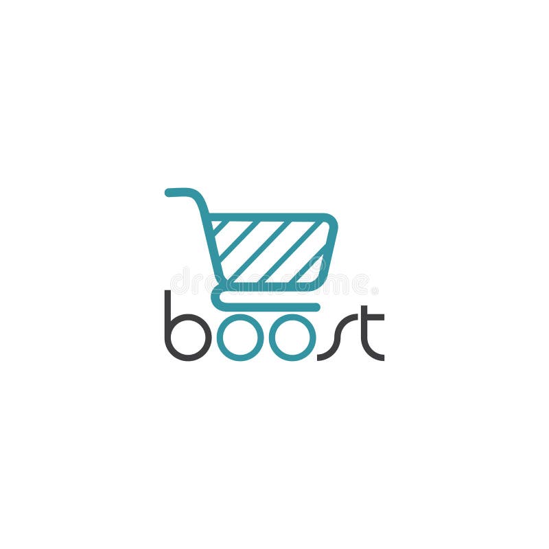 Boost Market - Logo Design Vector Stock Vector - Illustration of ...