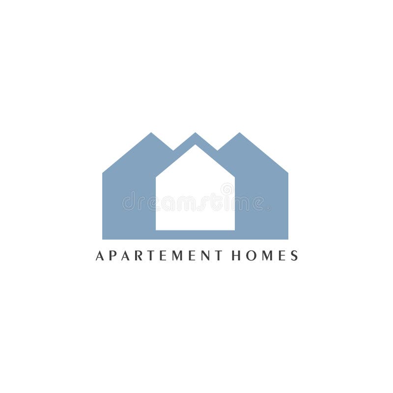 Modern House Shape - Logo Design Vector Stock Vector - Illustration of ...