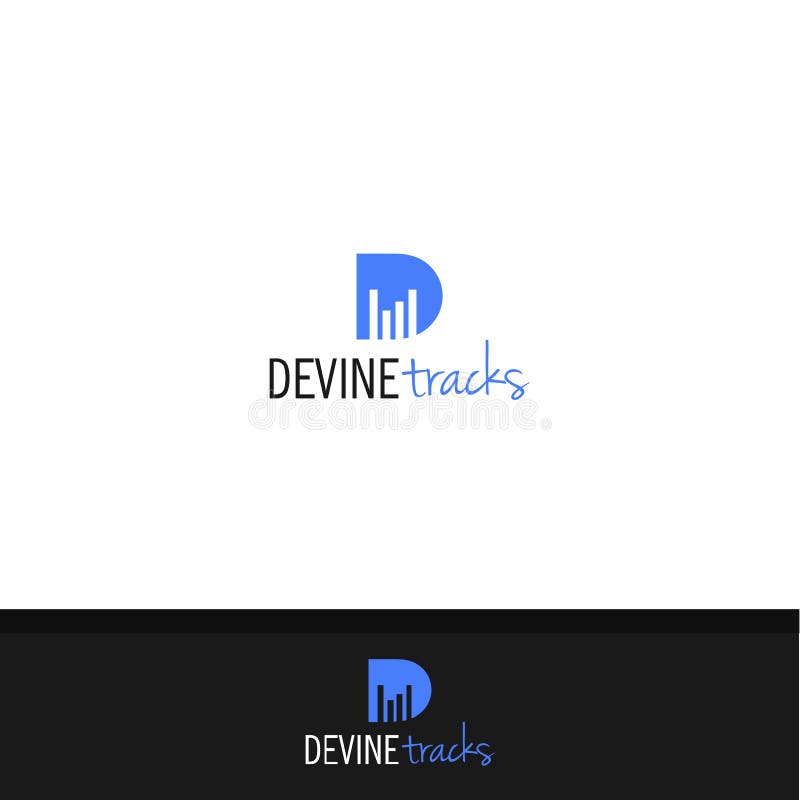 D TRACKS Business Letter - Logo Design Vector Stock Vector ...