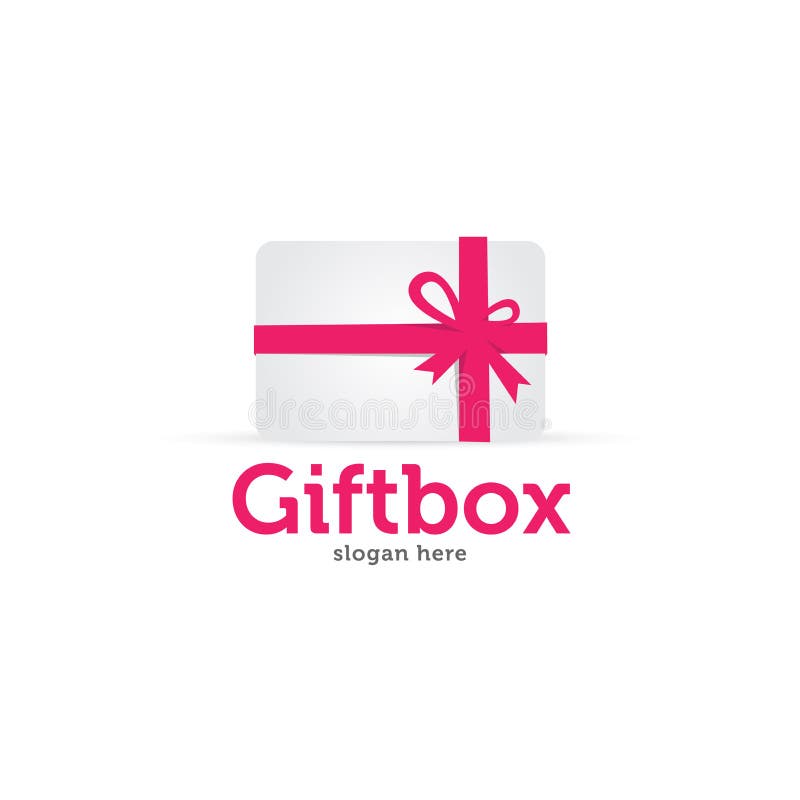 Gift box logo template stock vector. Illustration of modern - 175534354