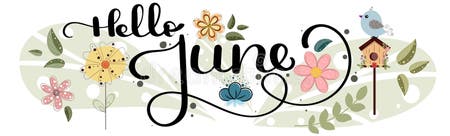 Hello June Stock Illustrations – 3,832 Hello June Stock Illustrations ...