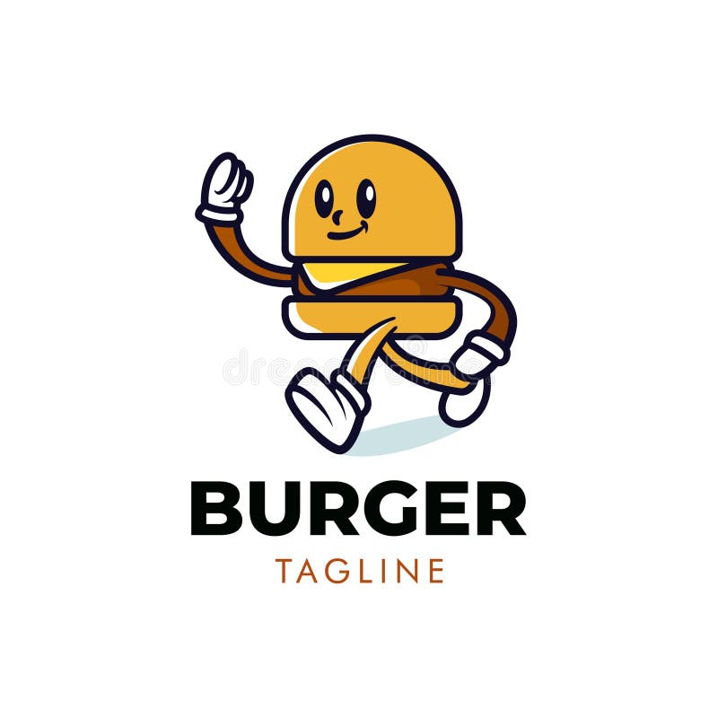 Simple Burger with Writing Board Stock Vector - Illustration of space ...
