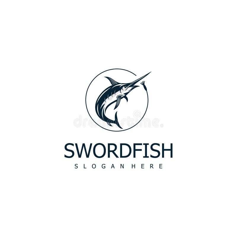 Swordfish Logo Vector Design Inspiration Stock Vector - Illustration of ...