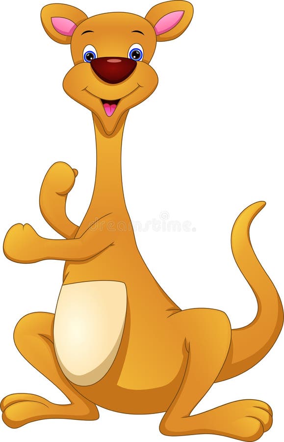 Female Kangaroo Cartoon Stock Illustrations – 716 Female Kangaroo ...