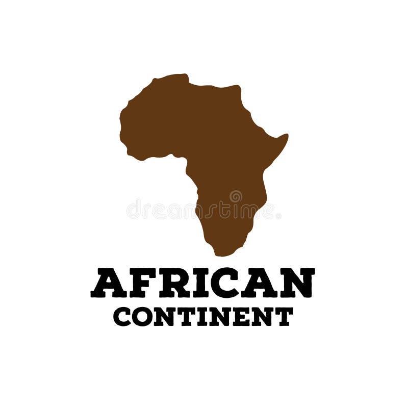 Africa Design Logo Vector. Africa Illustration Vector Stock Vector ...
