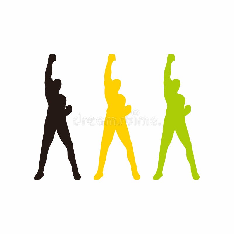 Three Guy Silhouette Hand Up Stock Vector - Illustration of back, face ...