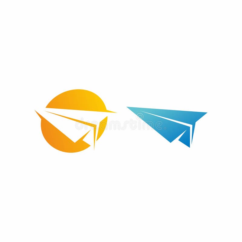 Unique Simple Paper Plane Logo Stock Illustrations – 84 Unique Simple ...