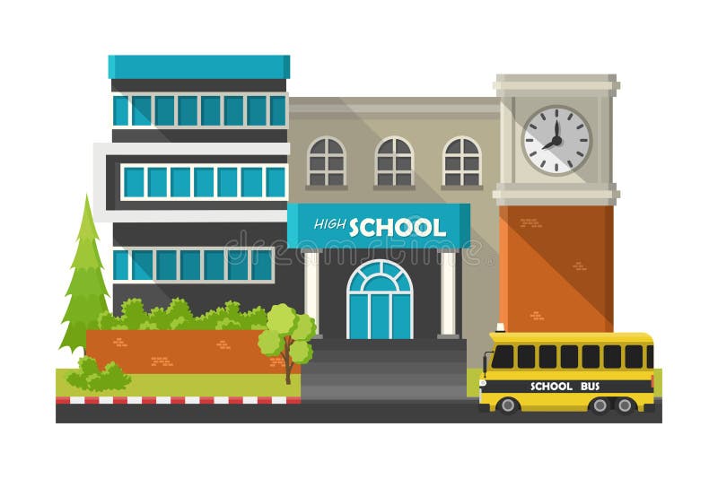 Collage Isolated School Bus Stock Illustrations – 32 Collage Isolated ...