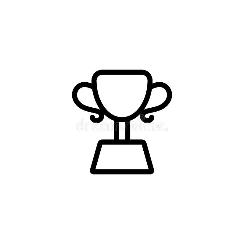 Trophy Thin Icon Stock Illustrations – 8,394 Trophy Thin Icon Stock ...