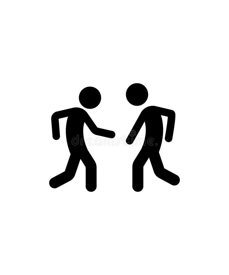 Help Icon,two Man,vector Best Flat Help Icon. Stock Vector ...