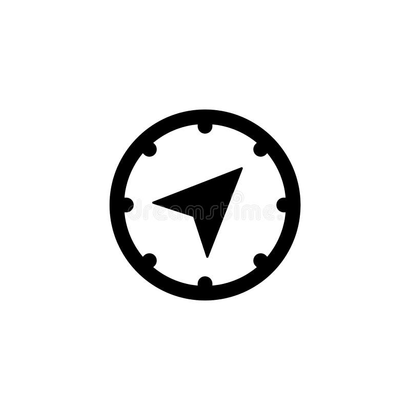 Direction and Compass Logo Design for Business Stock Vector ...