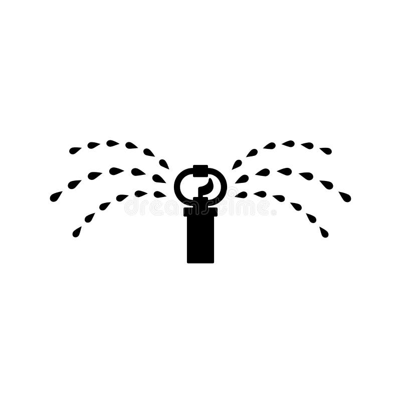 Water Sprinkler Stock Illustrations – 8,203 Water Sprinkler Stock ...