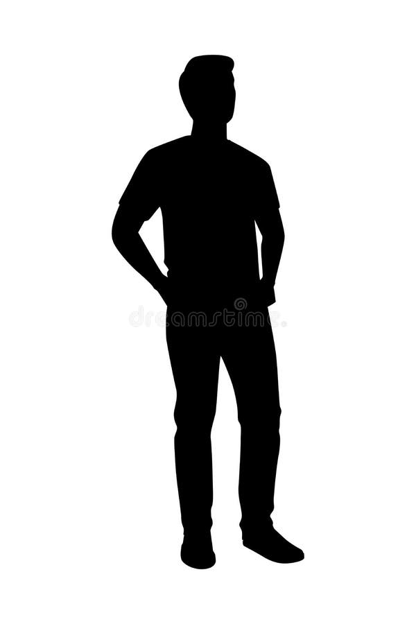 Standing Man Vector Stock Illustrations – 190,691 Standing Man Vector ...