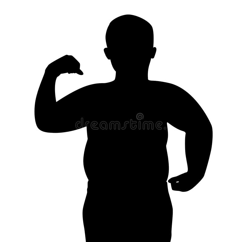 Silhouette Fat Man Stock Illustrations – 1,977 Silhouette Fat Man Stock ...