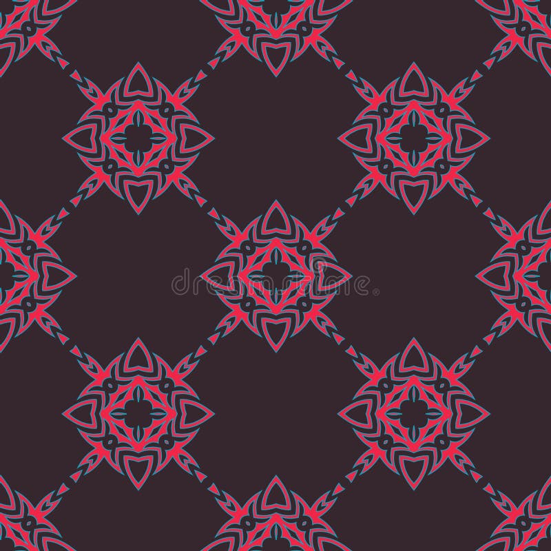 Decorative Square Pattern Workpiece for Your Design. Stock Vector ...