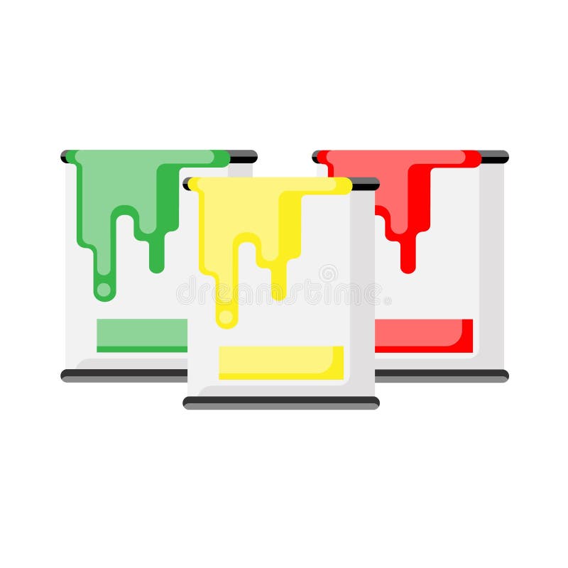 Paint Cans Icons Stock Illustrations – 77 Paint Cans Icons Stock ...