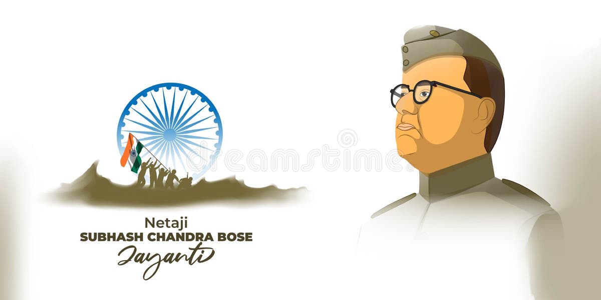 Netaji Stock Illustrations – 142 Netaji Stock Illustrations, Vectors ...