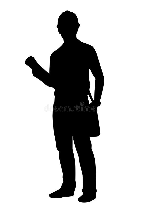 Engineer Silhouette Stock Illustrations – 22,660 Engineer Silhouette ...