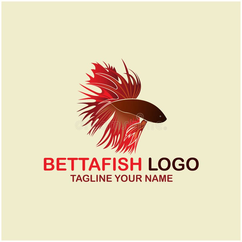 Betta Fish Illustration Animal Design Vector Stock Vector ...