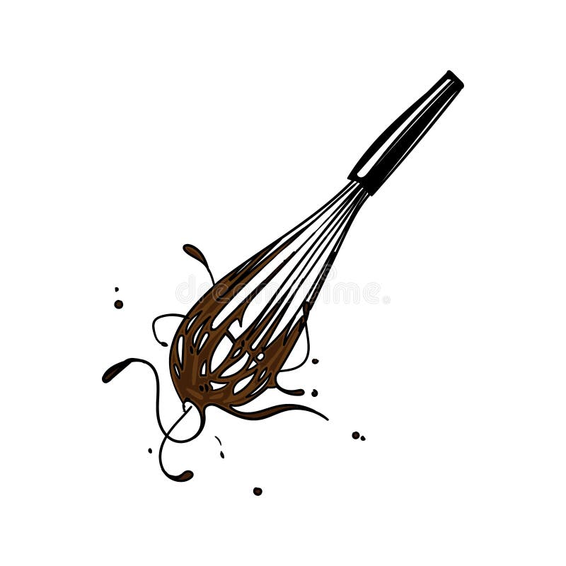 Chocolate Whisk Stock Illustrations – 740 Chocolate Whisk Stock ...