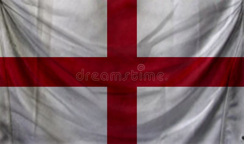 England Wave Flag Close Up stock image. Image of education - 214959857