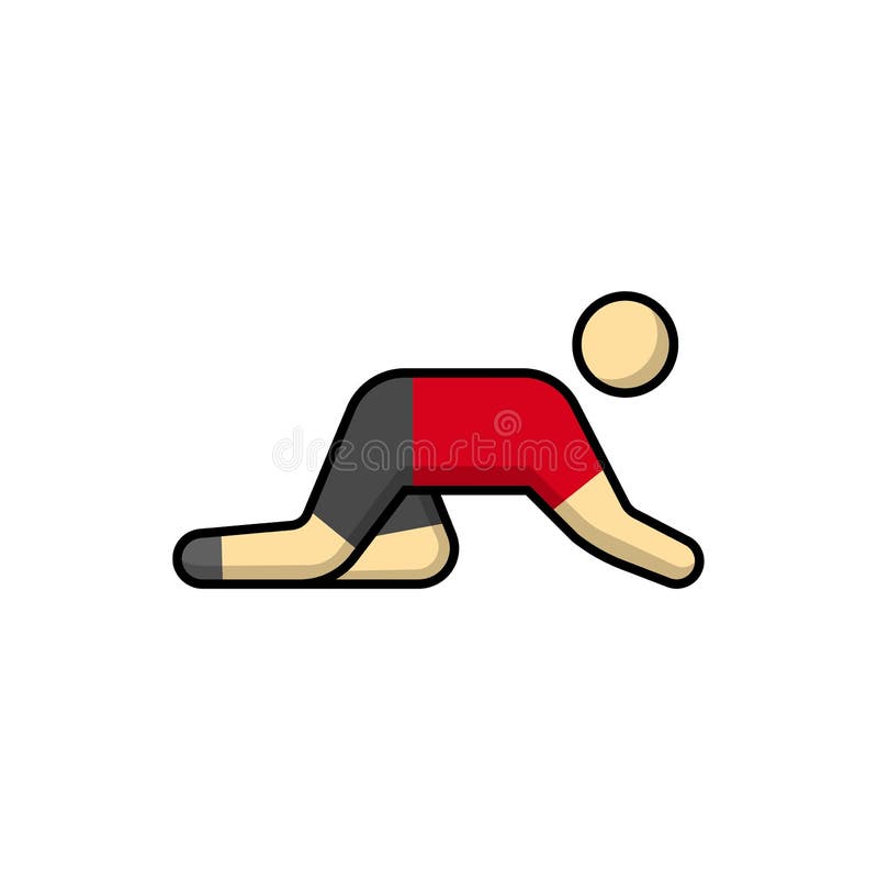 Crawling Man Clipart