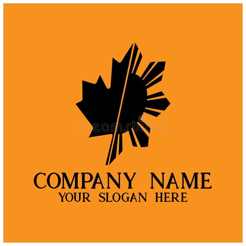 Nature Flag Design Illustration Logo Vector Stock Vector - Illustration ...