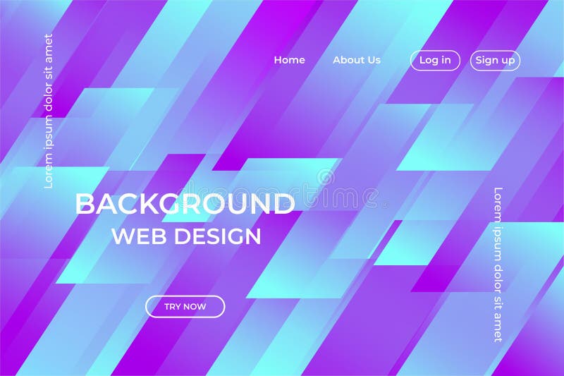 Abstract Modern Website Background. Landing Page Background Stock ...