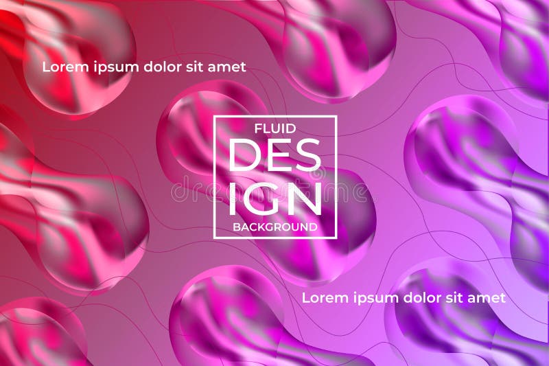 Beautiful Fluid Background. Colorful Modern Website Background Stock ...
