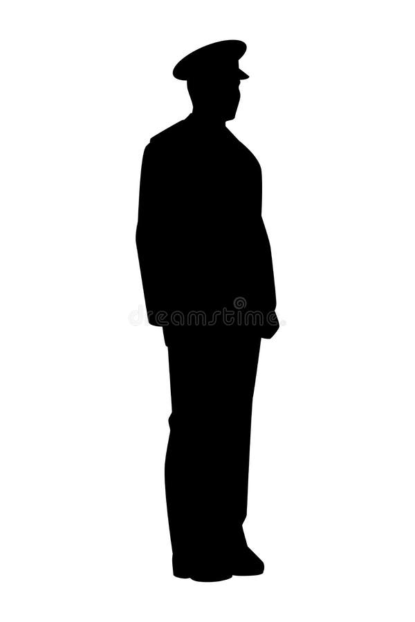 Standing soldier stock vector. Illustration of ideal - 45156403