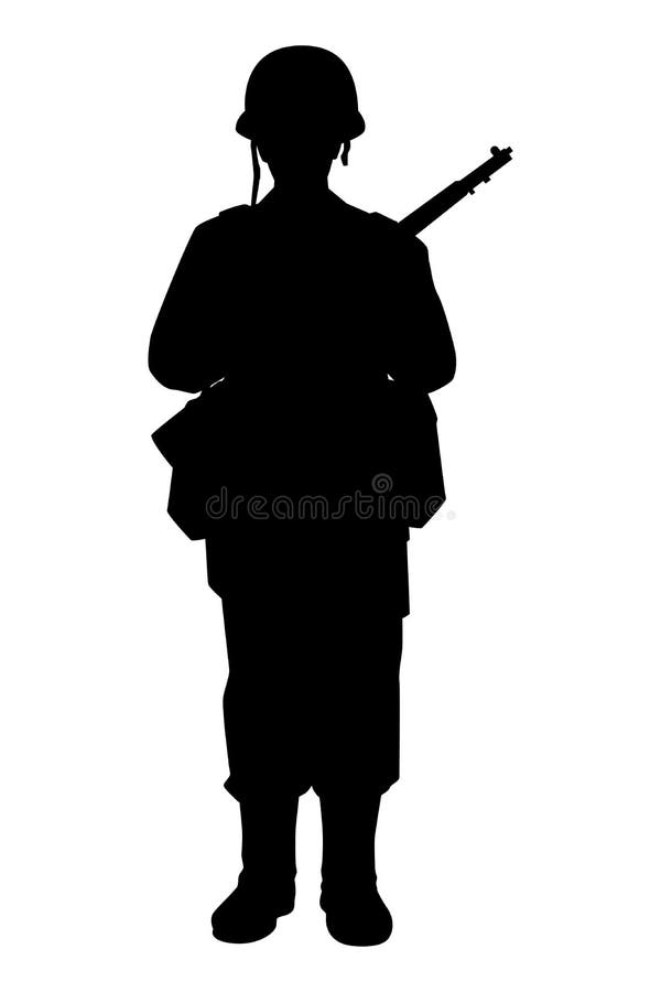 Soldier Silhouette Ww2