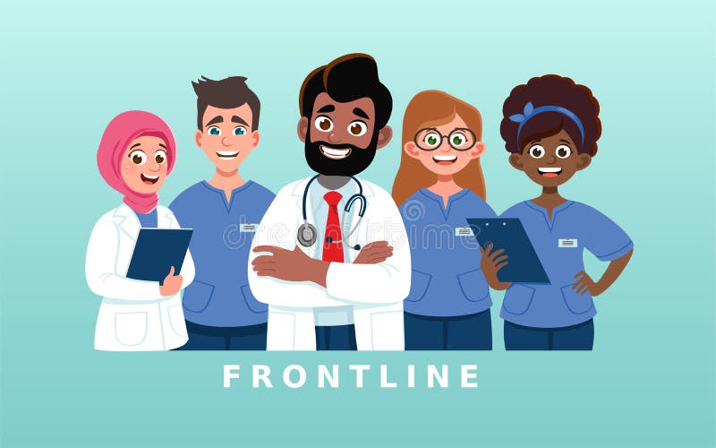 Doctors Multicultural Stock Illustrations – 164 Doctors Multicultural ...