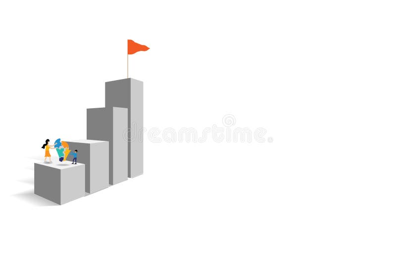 Flat Idea Growth Graph Creative Vector Stock Vector - Illustration of ...