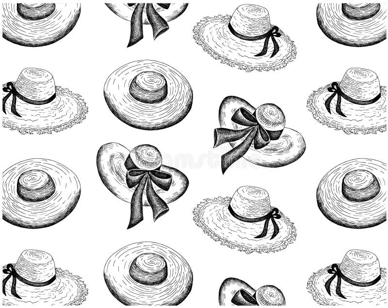 Womens Hat Line Art Stock Illustrations – 64 Womens Hat Line Art Stock ...