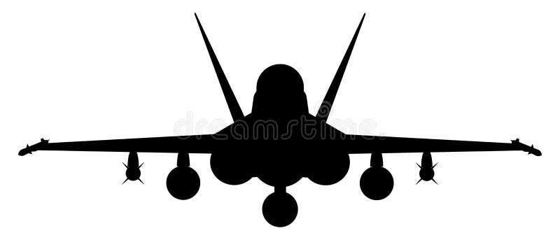 F18 Fighter Aircraft Stock Illustrations – 80 F18 Fighter Aircraft ...