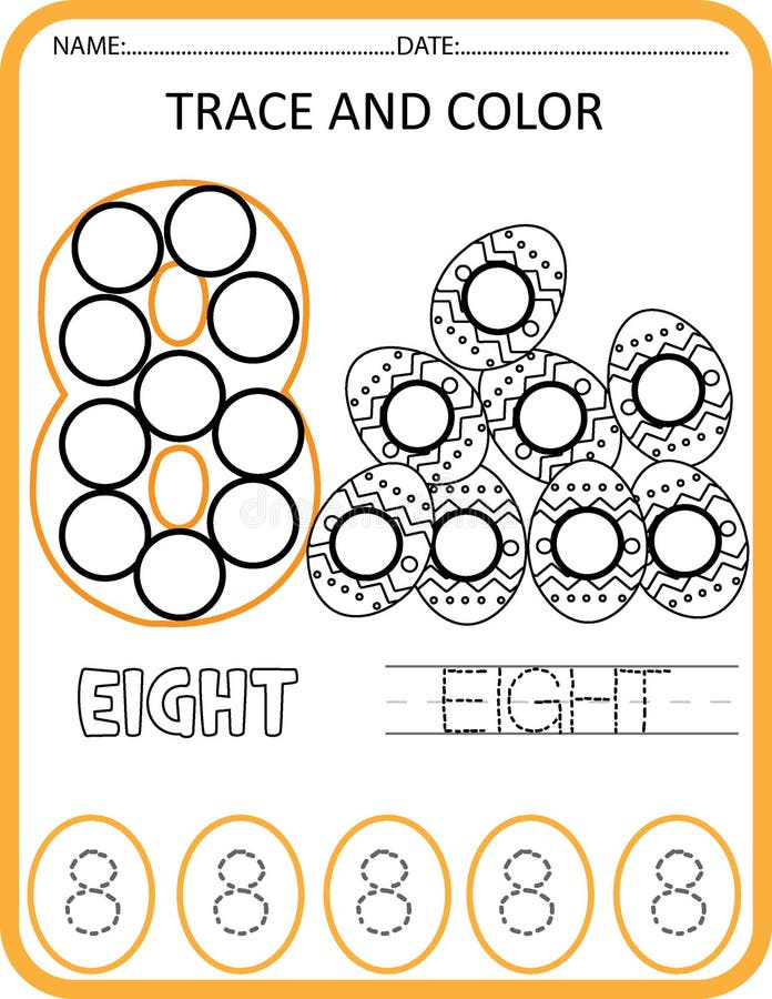 Happy Easter Worksheets, Dot Markers and Tracing Numbers Activity ...