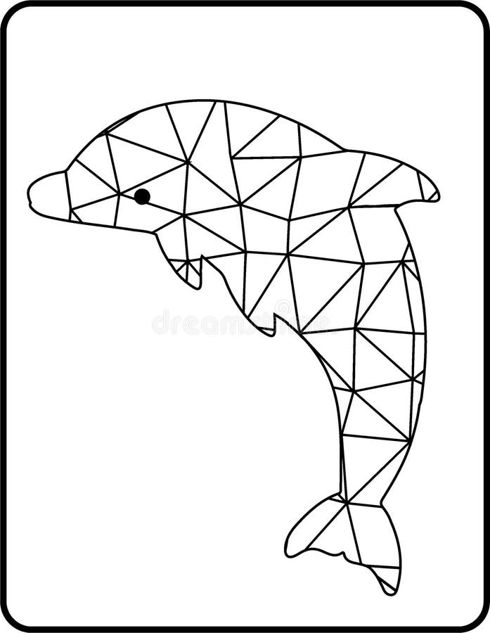 Geometric Dolphin Stock Illustrations – 941 Geometric Dolphin Stock ...
