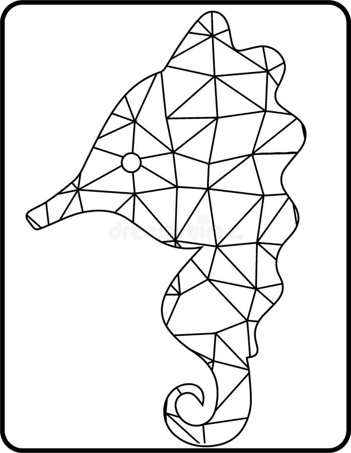 Geometric Aquatic Animals Stock Illustrations – 270 Geometric Aquatic ...