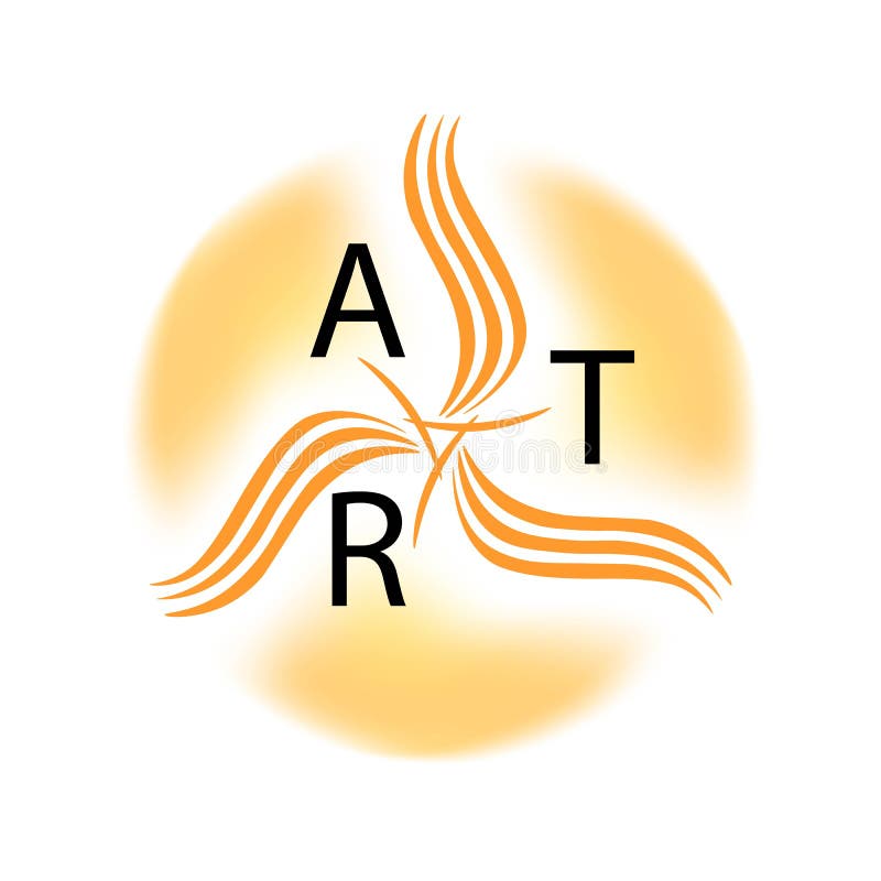 Graphic Art Logo Banner. Text Art. Vector Symbol. Icon for the Company ...