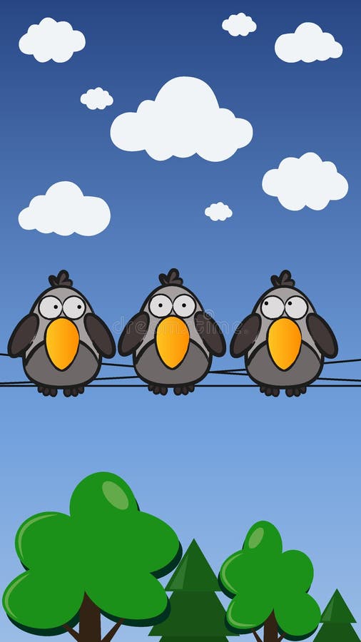 Cartoon Blue Bird Wire Stock Illustrations – 179 Cartoon Blue Bird Wire ...