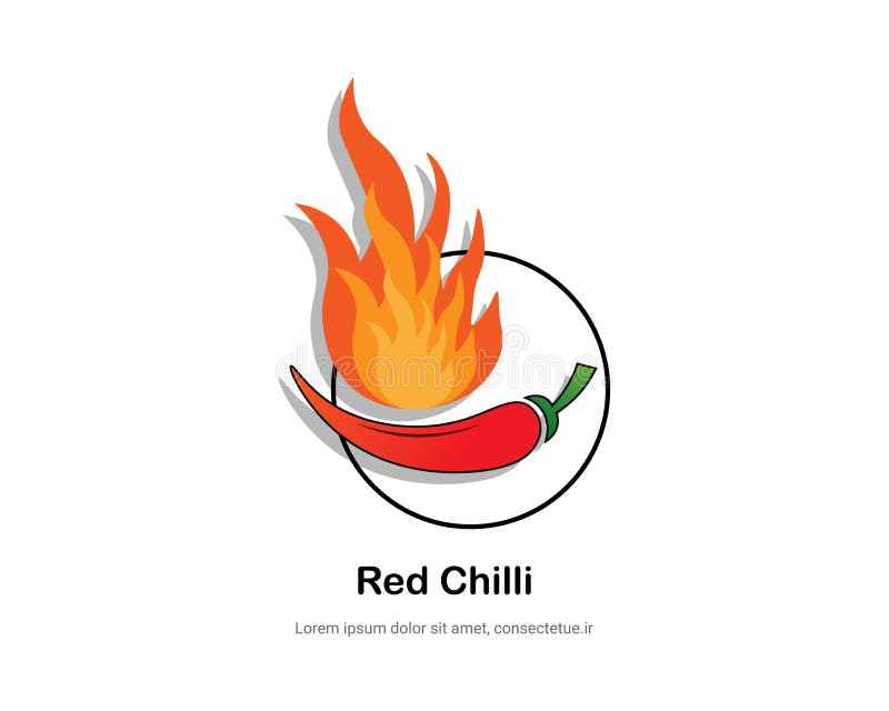 Chili Logo Brand Design Vector for Hot Spicy Food Logo Brand Design ...