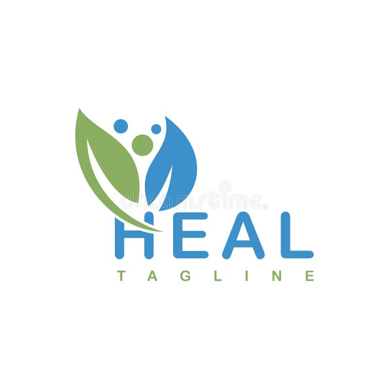 Healthy Logo Vector Design Templates Stock Vector - Illustration of ...
