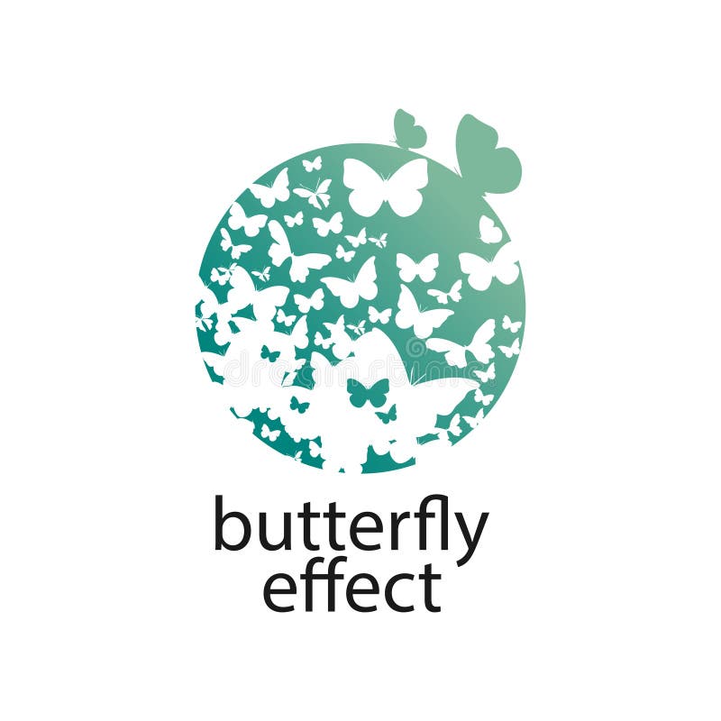 Butterfly Effect Logo Stock Illustrations – 324 Butterfly Effect Logo ...