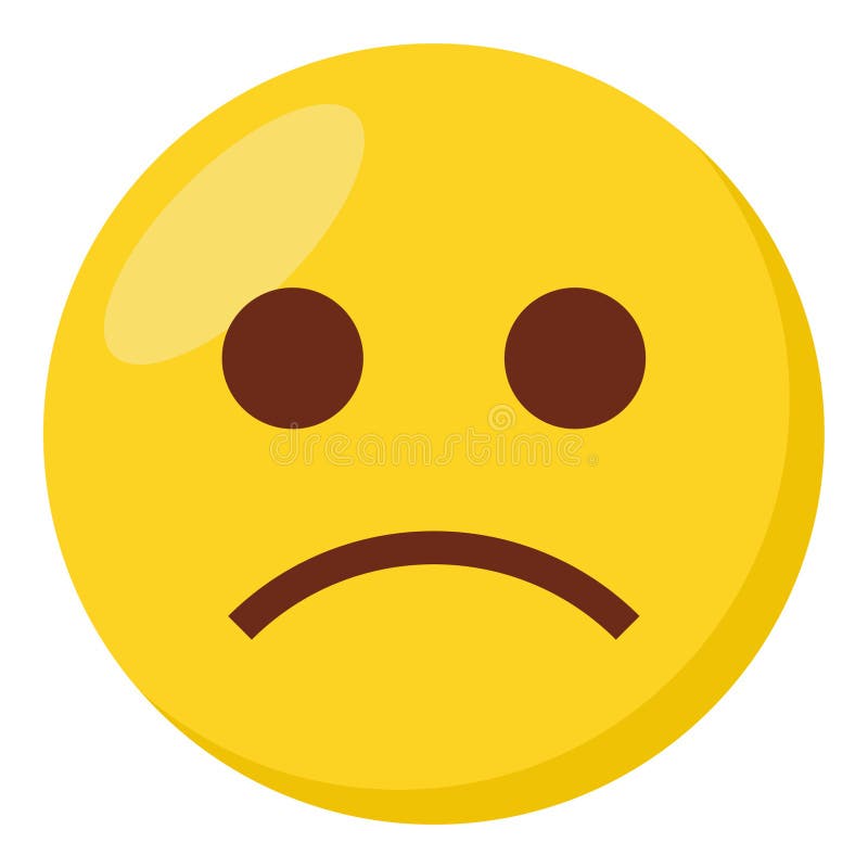 Frowning Face Emoji Stock Illustrations – 392 Frowning Face Emoji Stock ...