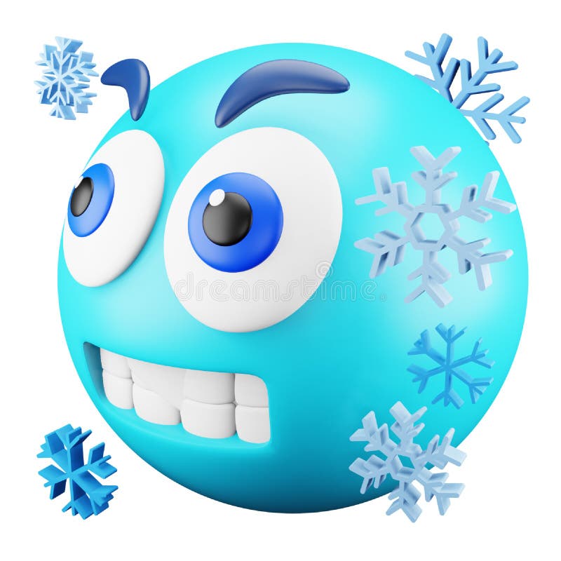Animated Cold Smiley Face