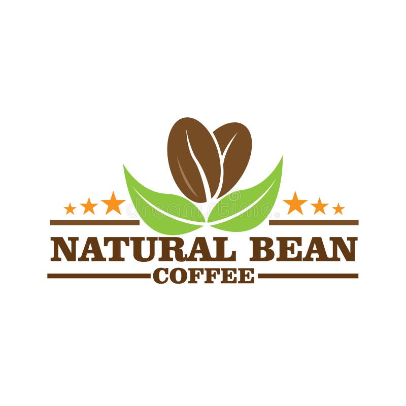 Illustration of Coffee Bean Design Vector. Stock Vector - Illustration ...